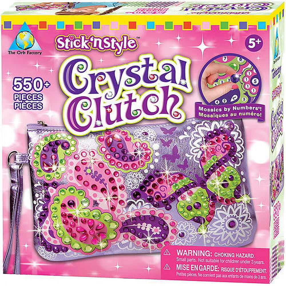 Stick'n Style Kit Crystal Clutch - Walmart.com