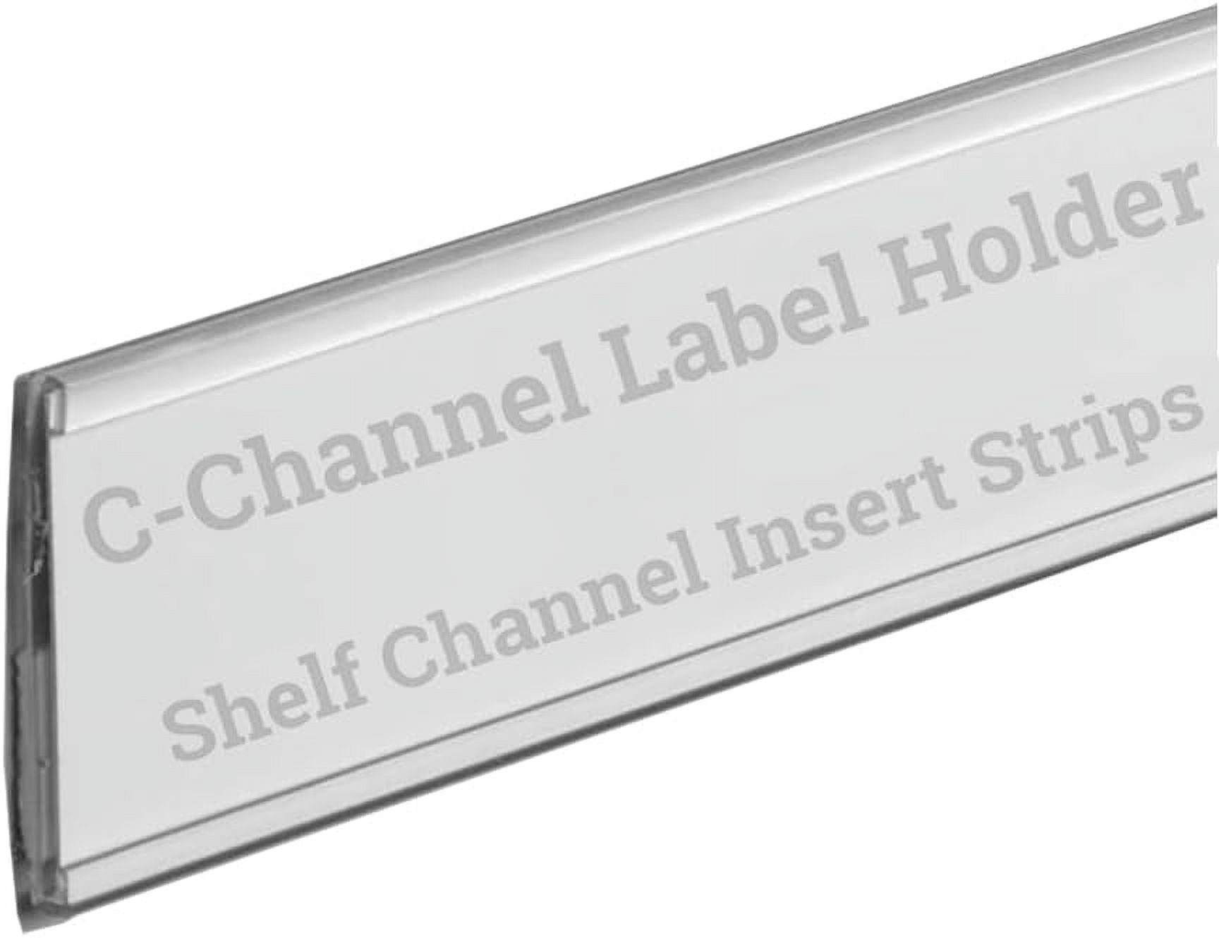 Stick on C Channel Insert Strip, 48" L Adhesive Wood Metal & Plastic ...