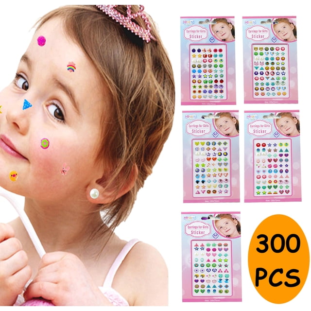 300Pcs Self-Adhesive Glitter Craft Crystal Stickers, Sticky Back ...