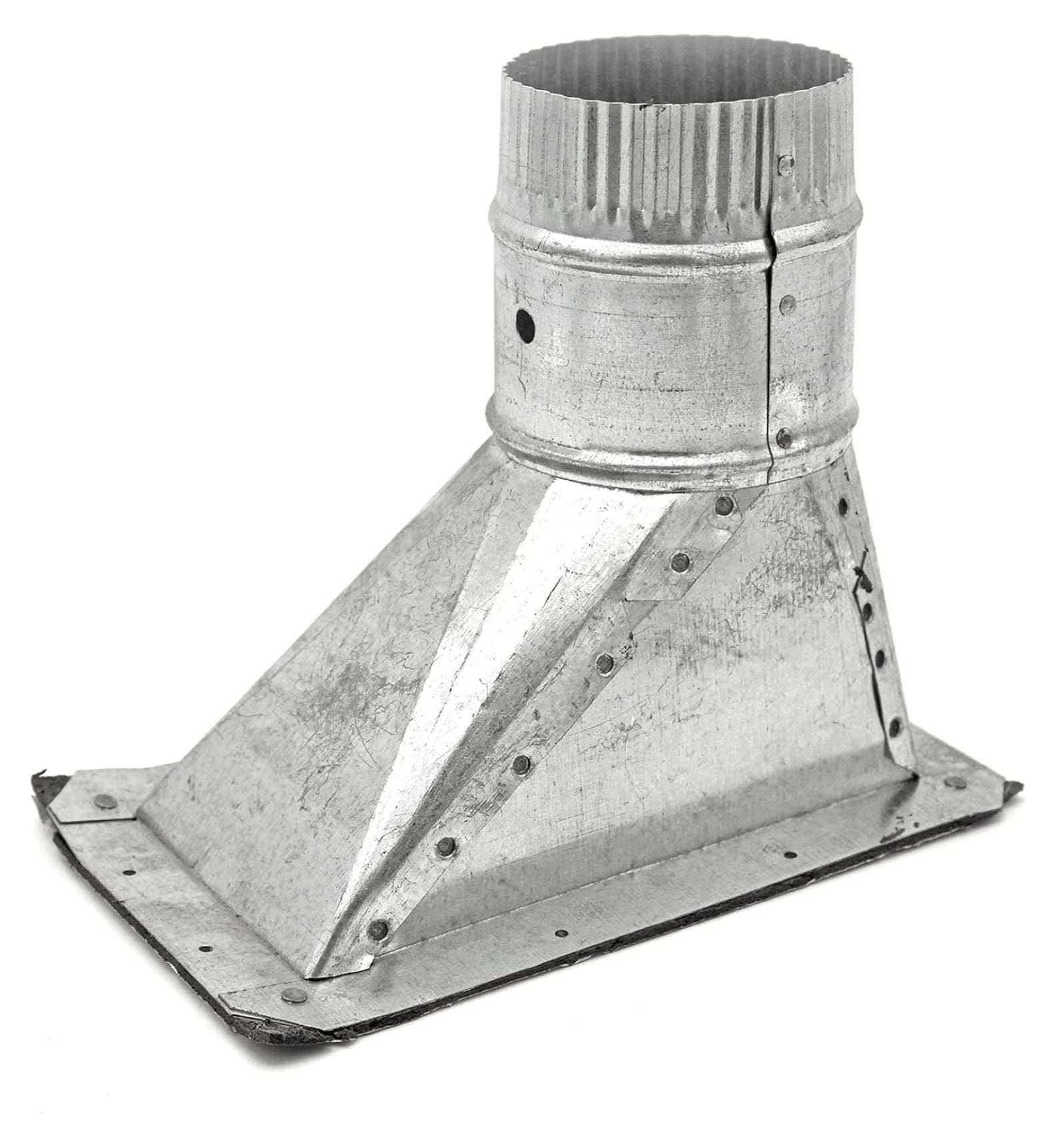 Stick on Straight Take Off Galvanized Steel Metal | Pack of 1 Take Off ...