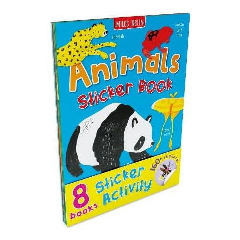 Sticker Activity Books 8 Books Set by Miles Kelly (Animals, Bugs ...
