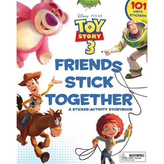 Sticker-Activity Storybook: Friends Stick Together : A Sticker ...