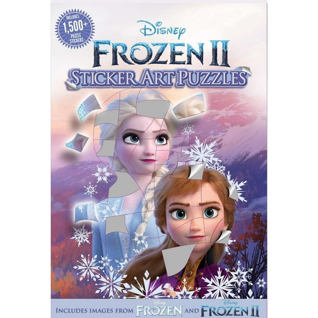 Sticker Art Puzzles: Disney Frozen 2 Sticker Art Puzzles (Paperback ...