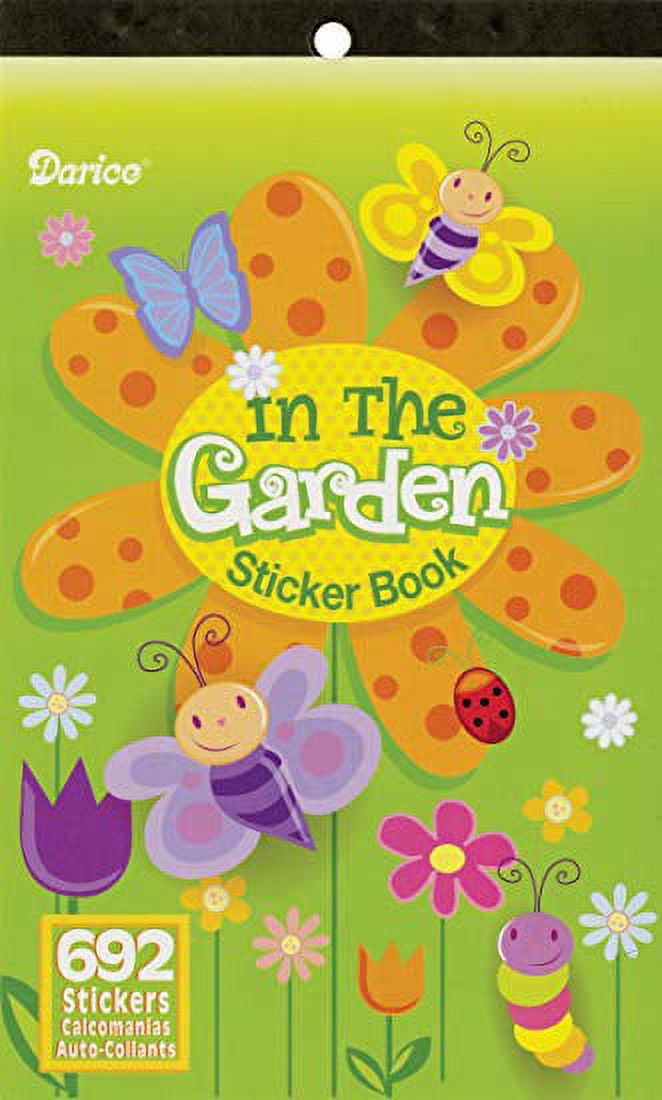 Sticker Book In The Garden 692Pc - Walmart.com