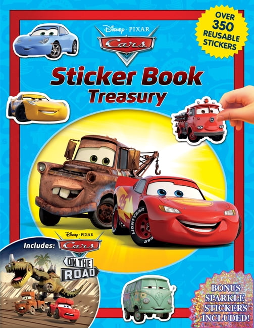 Sticker Book Treasury Disney Cars on the Road Sticker Book Treasury ...