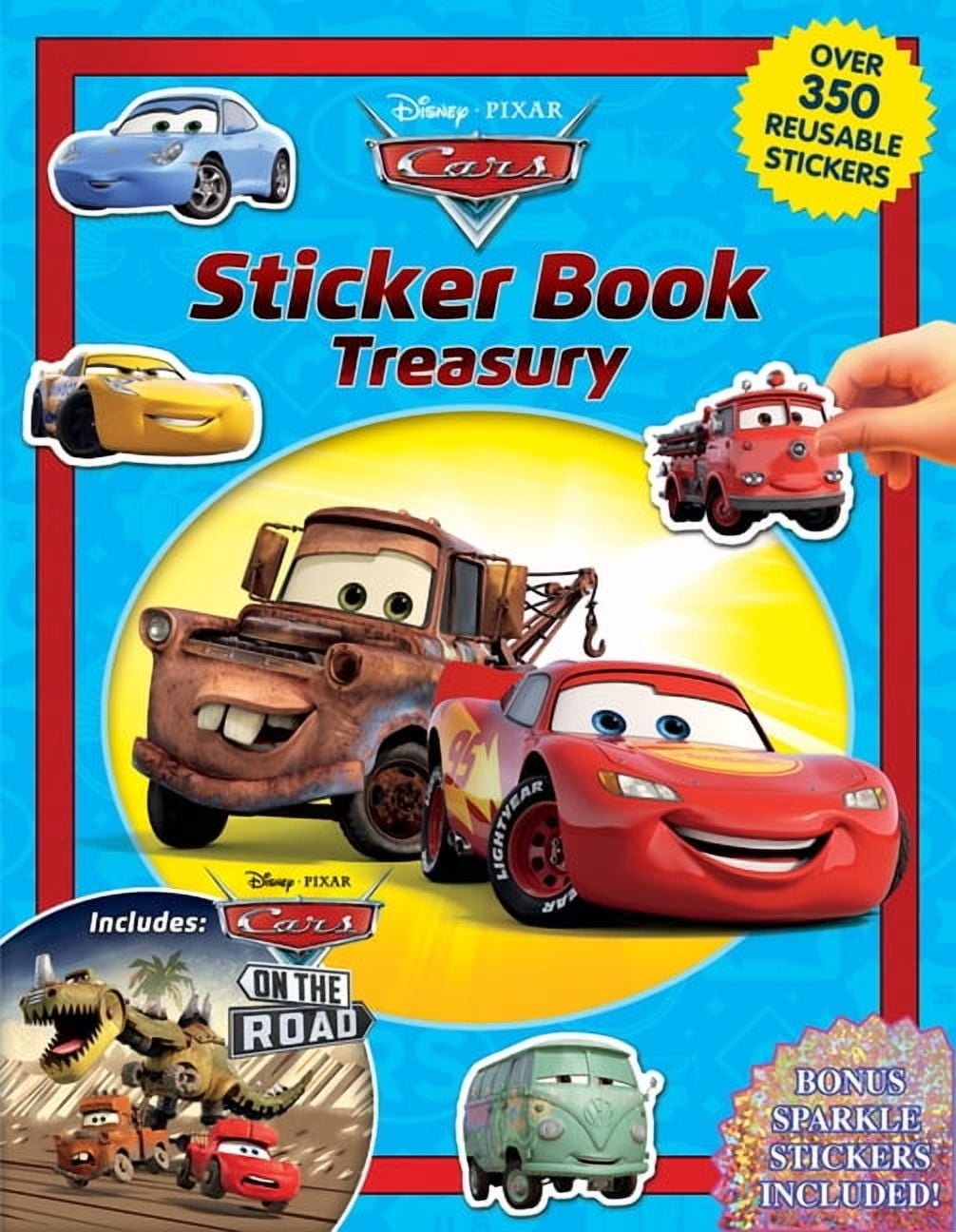 Sticker Book Treasury Disney Cars on the Road Sticker Book Treasury ...