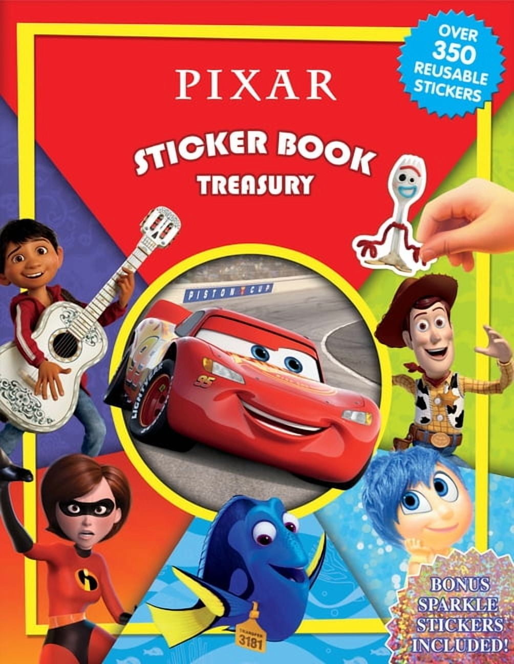 Sticker Book Treasury Disney Pixar Sticker Book Treasury, (Hardcover ...