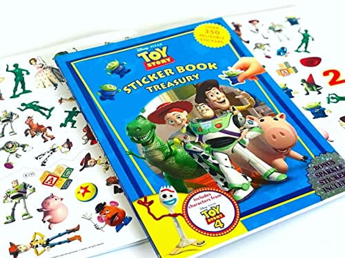 Pre-Owned Disney Pixar Toy Story Sticker Book Treasury Paperback ...