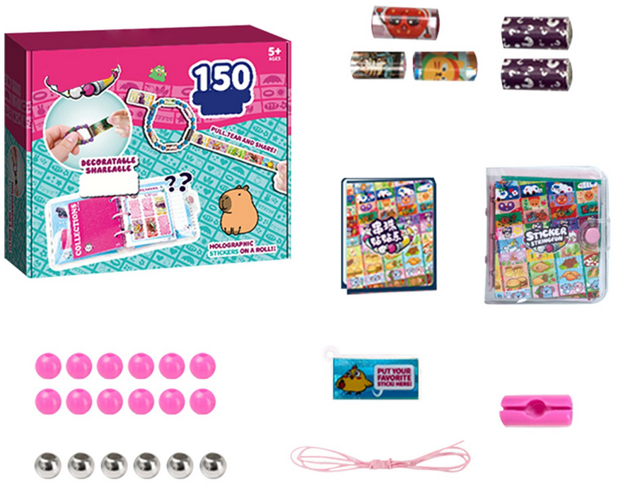 Sticker Book - Wearable & Shareable Sticker Bracelet + Collection ...