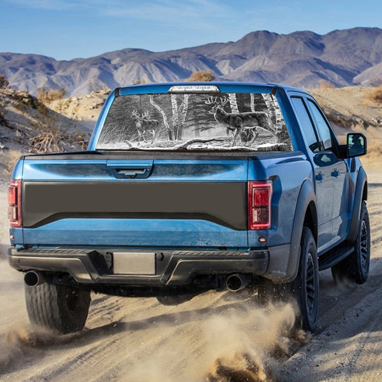 Sticker,Car Suv 135 Car Sticker Window Decal Car Suv 135 * Deer Rear ...