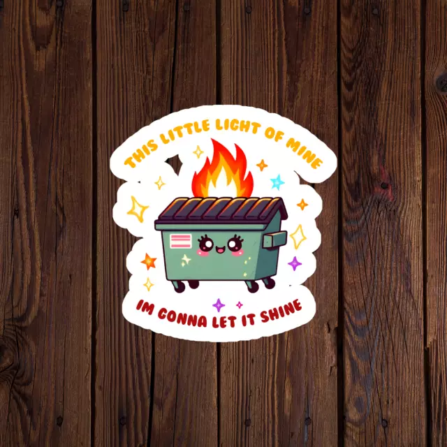 Sticker Decal This Little Light Of Mine Im Gonna Let It Shine Sticker ...