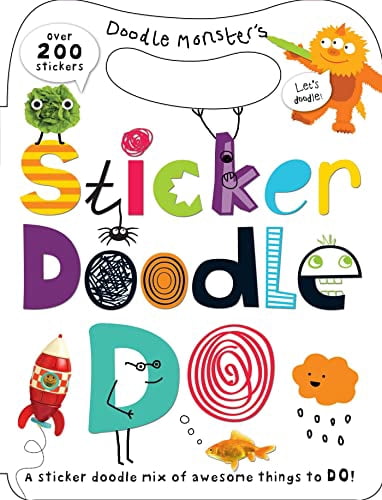 Pre-Owned Sticker Doodle Do: A sticker doodle mix of awesome things to ...