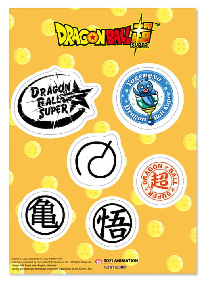 Dragon Ball Super Icon Anime Sticker Set GE-55666 - Walmart.com