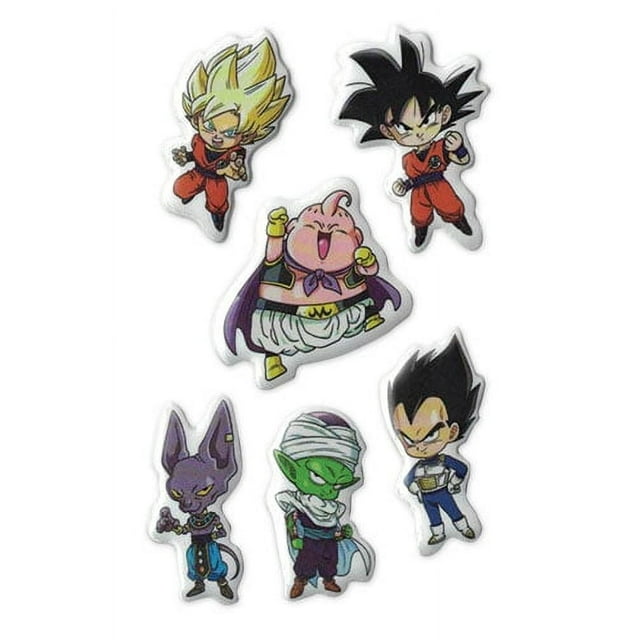 Sticker - Dragon Ball Super - SD Group Puffy Set Licensed ge55635 ...