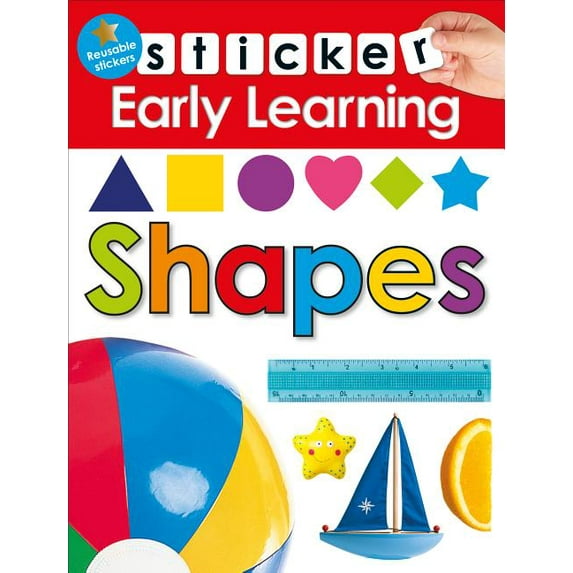 Sticker Early Learning: Shapes - Walmart.com