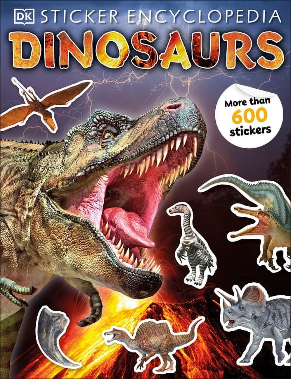 Sticker Encyclopedias Sticker Encyclopedia Dinosaurs, (Paperback ...