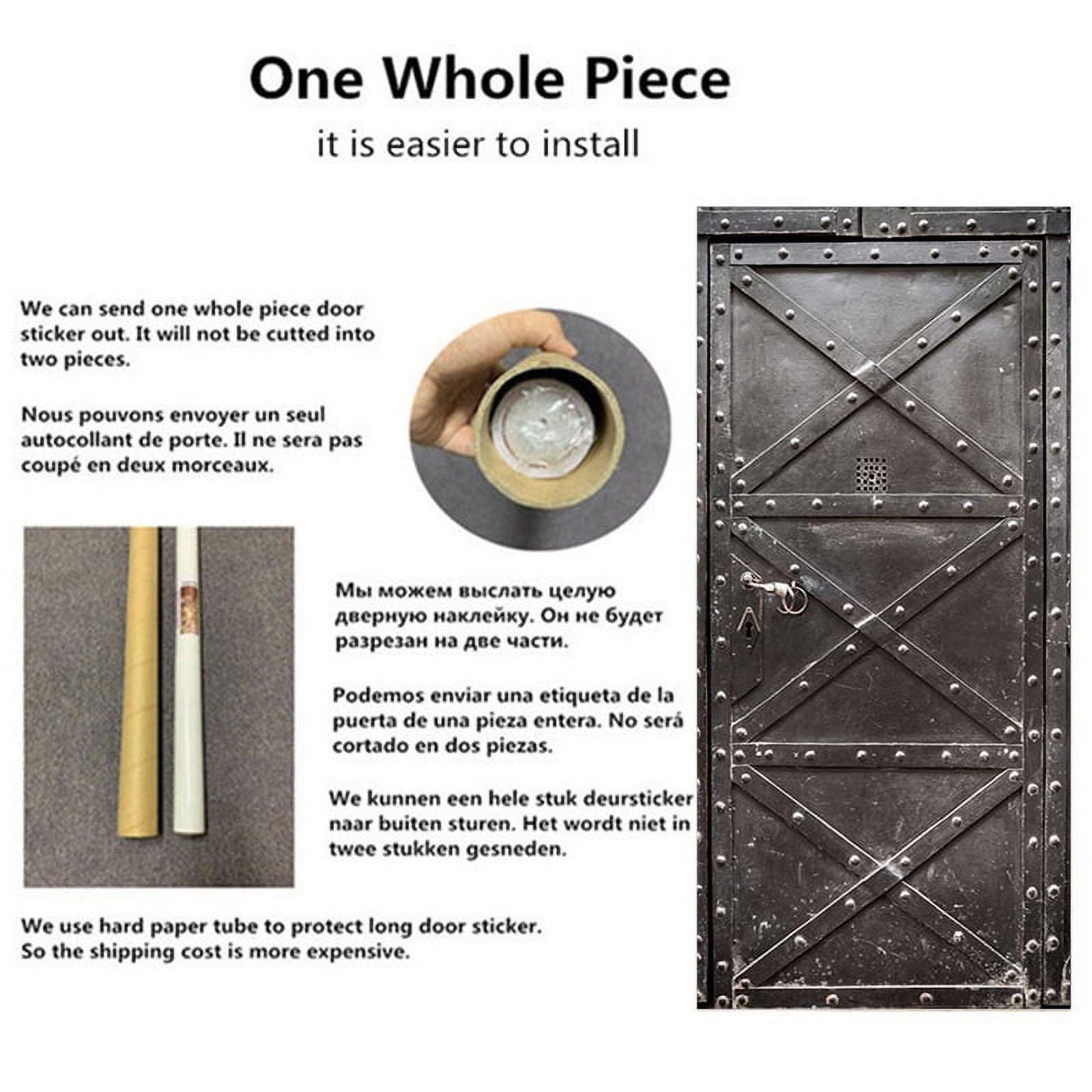 Sticker For Door 3D Self-Adhesive Home Wallpaper DIY Scenery Wall ...