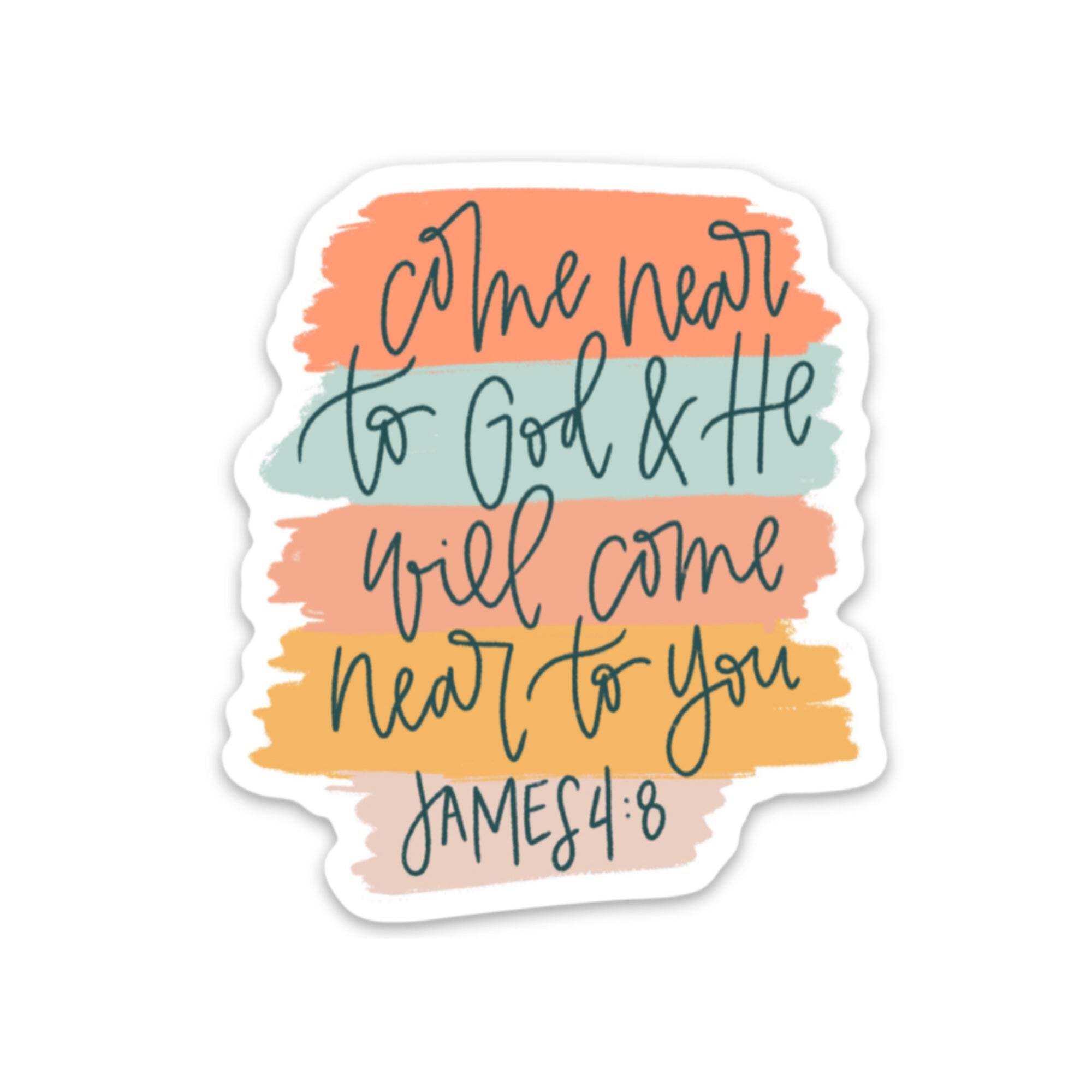 Sticker | James 4:8 - Walmart.com