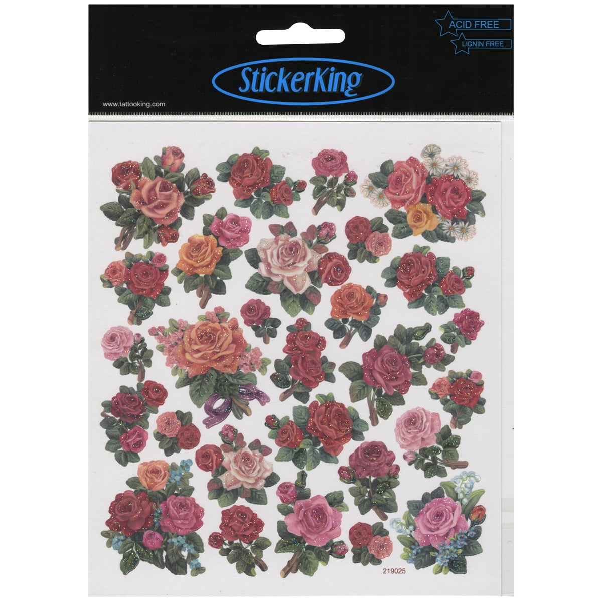 Sticker King Stickers-Classic Roses - Walmart.com