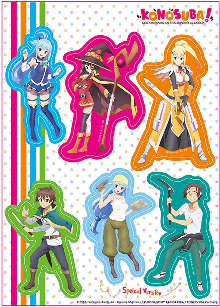 Sticker - Konosuba - Group 001 Set New ge55614 - Walmart.com