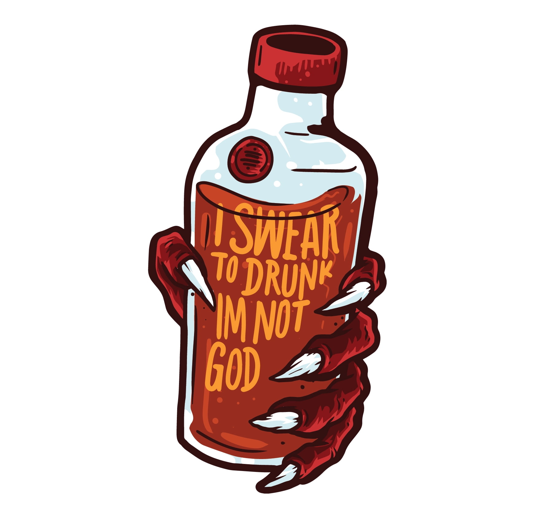 Sticker Mania Funny Sticker Decals - Fun Decal Set, Weather Resistant ...