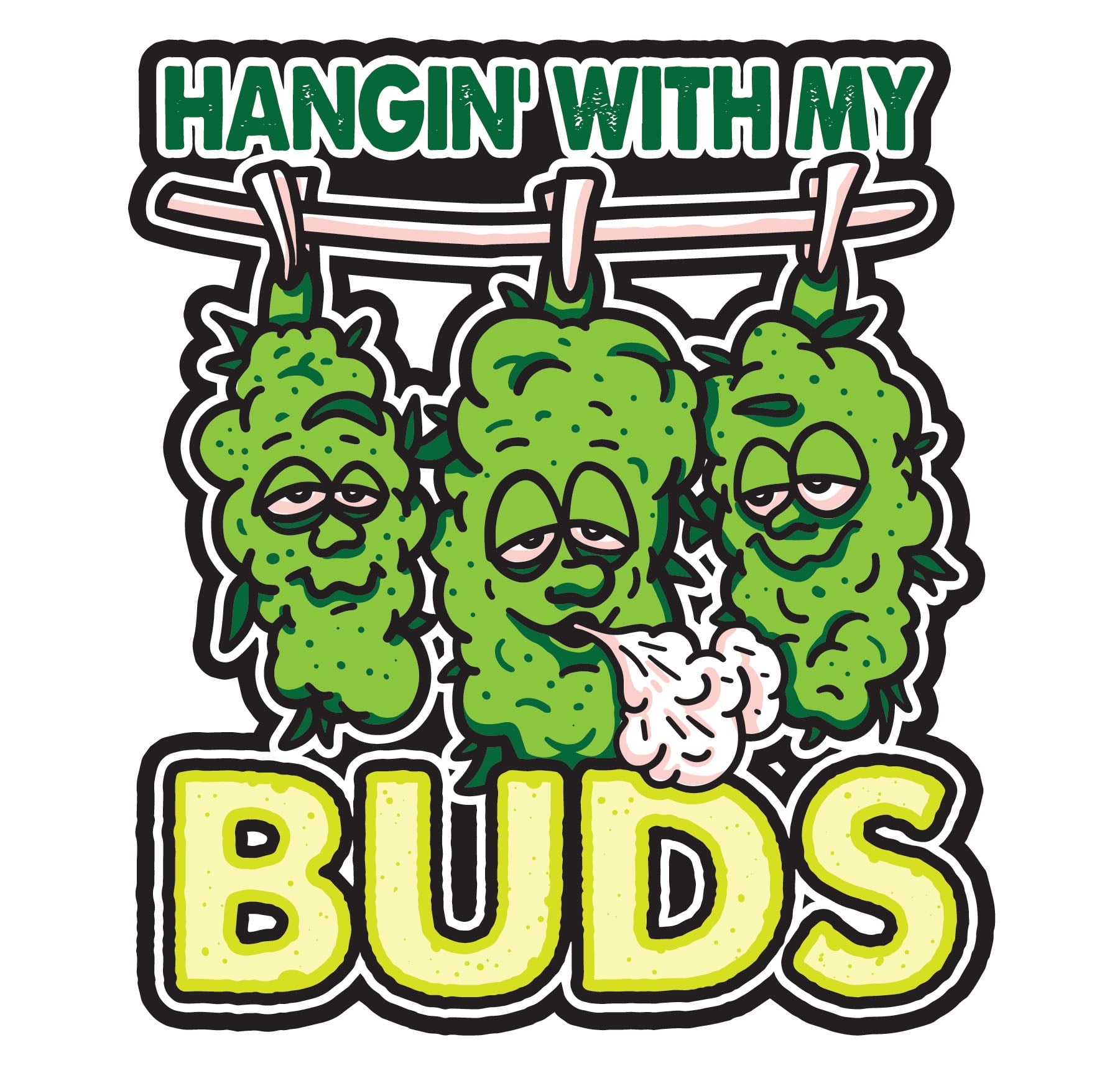 Sticker Mania Funny Sticker Decals - Fun Decal Set, Weather Resistant ...