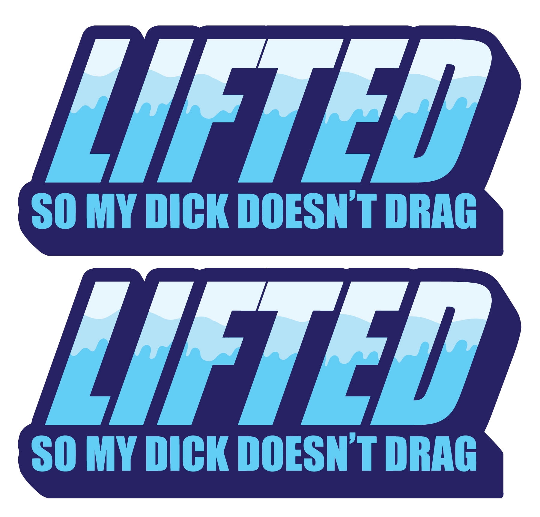 Sticker Mania Funny Sticker Decals - Fun Decal Set, Weather Resistant ...