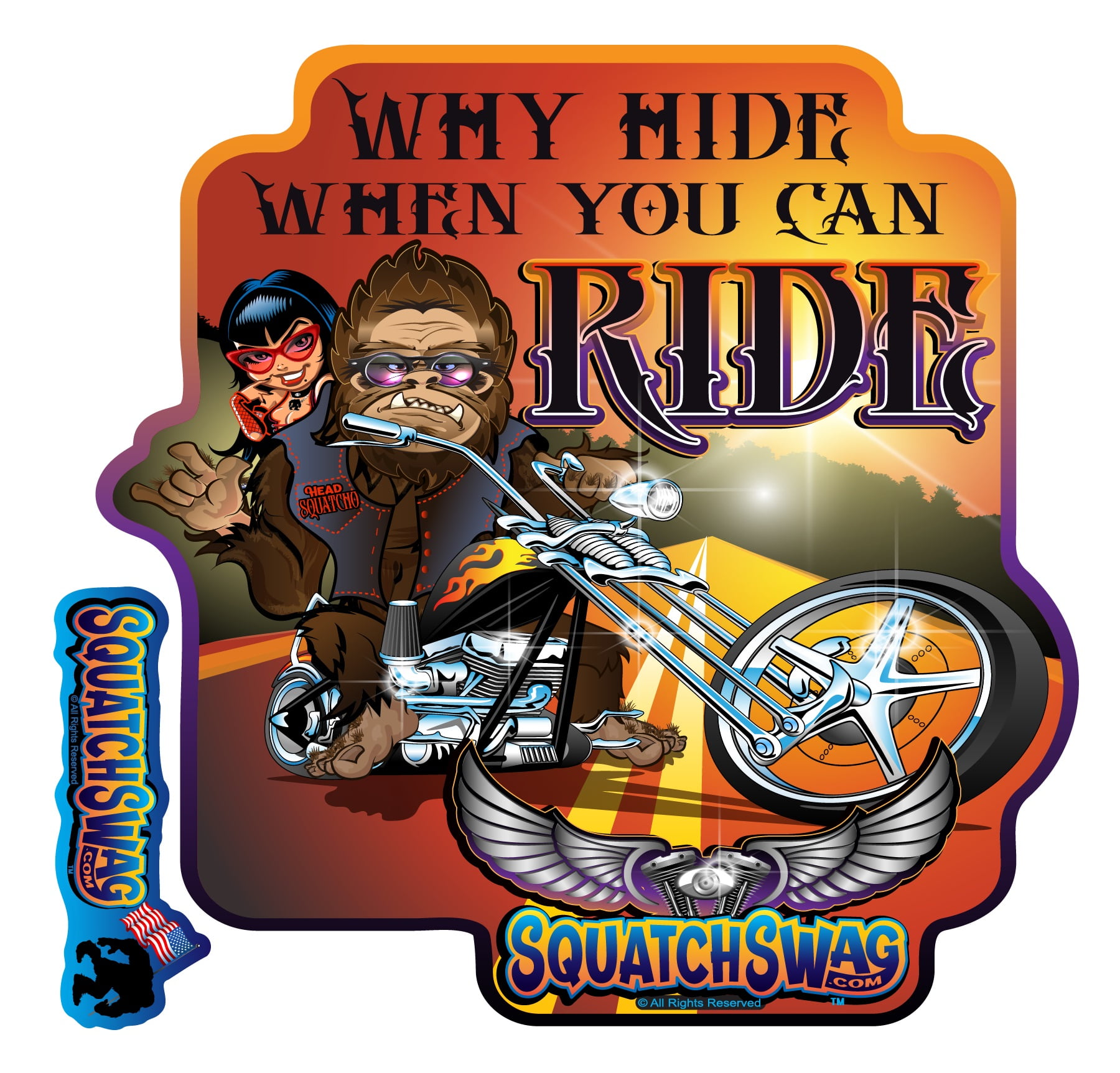 Sticker Mania Outdoors Sticker Decals - Fun Decal Set, Weather ...