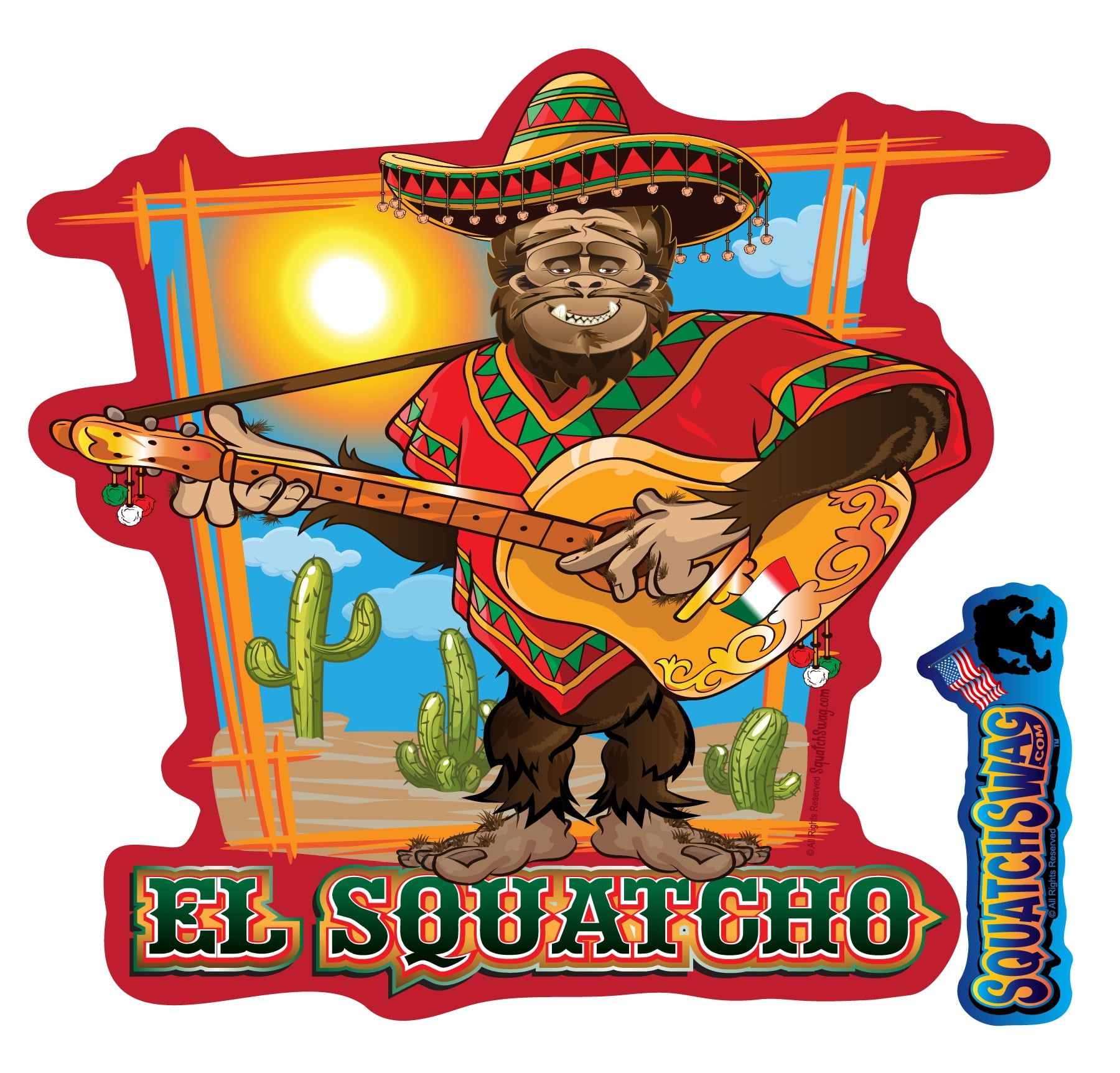 Sticker Mania Outdoors Sticker Decals - Fun Decal Set, Weather ...