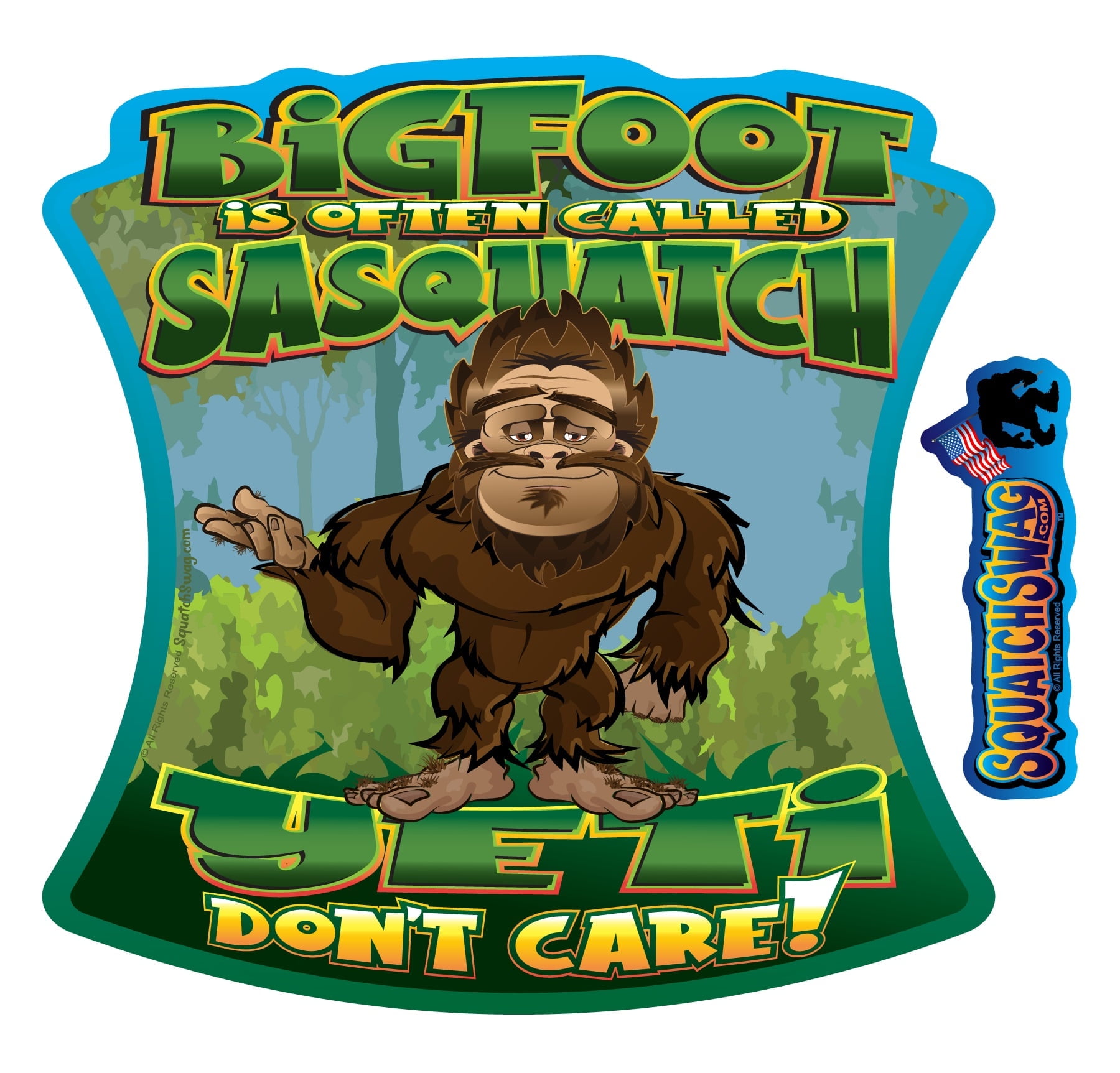 Sticker Mania Outdoors Sticker Decals - Fun Decal Set, Weather ...