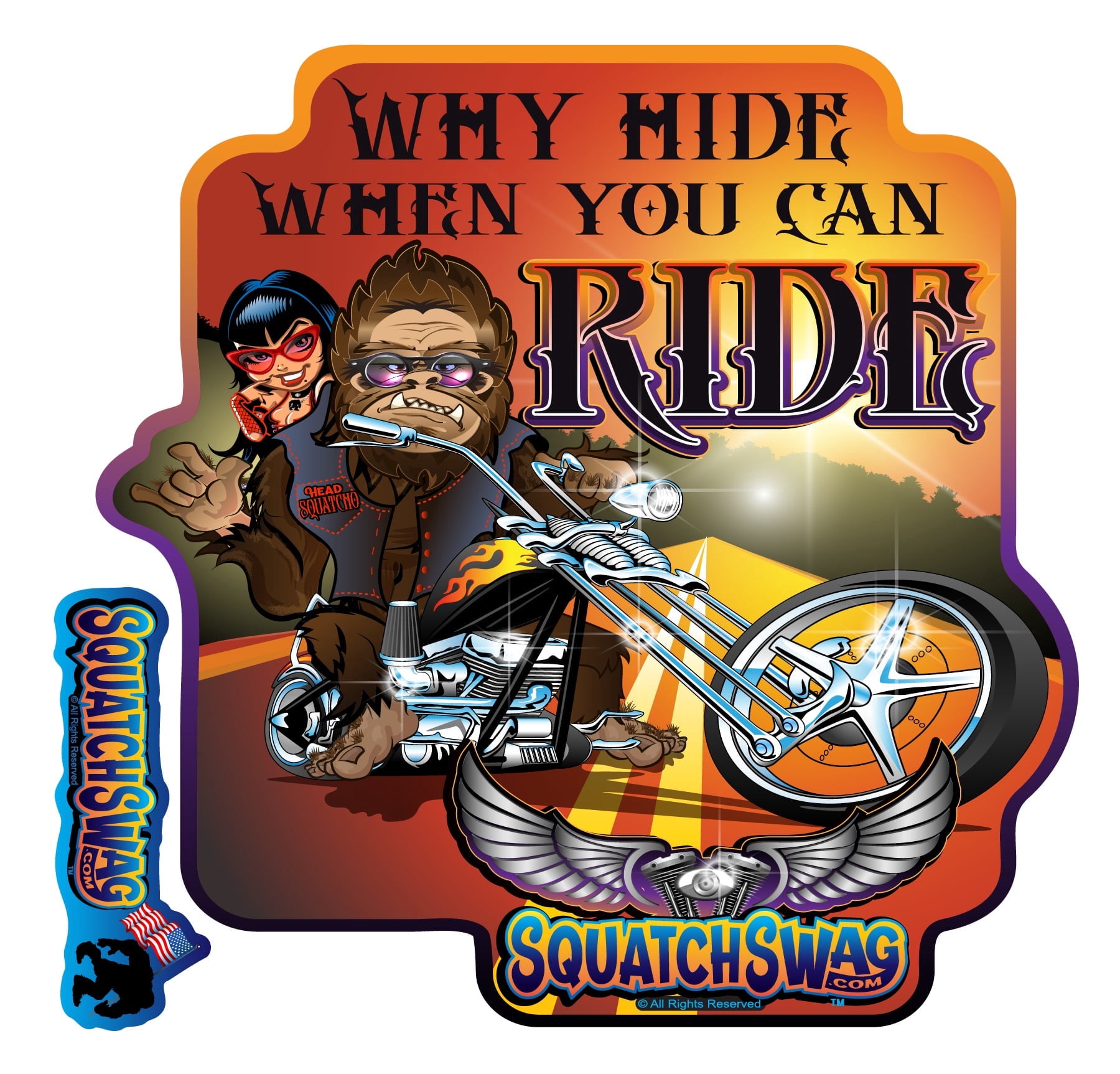 Sticker Mania Outdoors Sticker Decals - Fun Decal Set, Weather ...