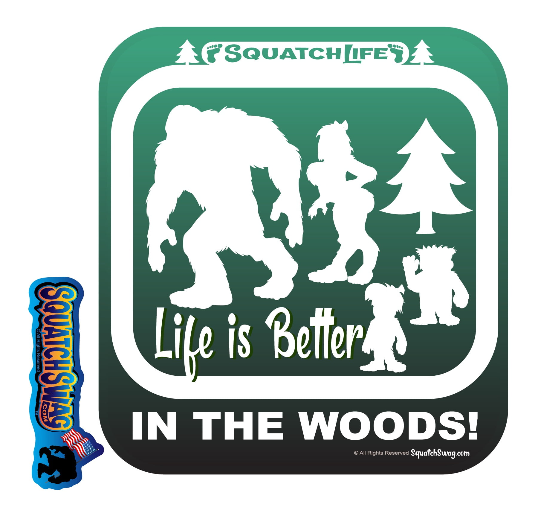 Sticker Mania Outdoors Sticker Decals - Fun Decal Set, Weather ...