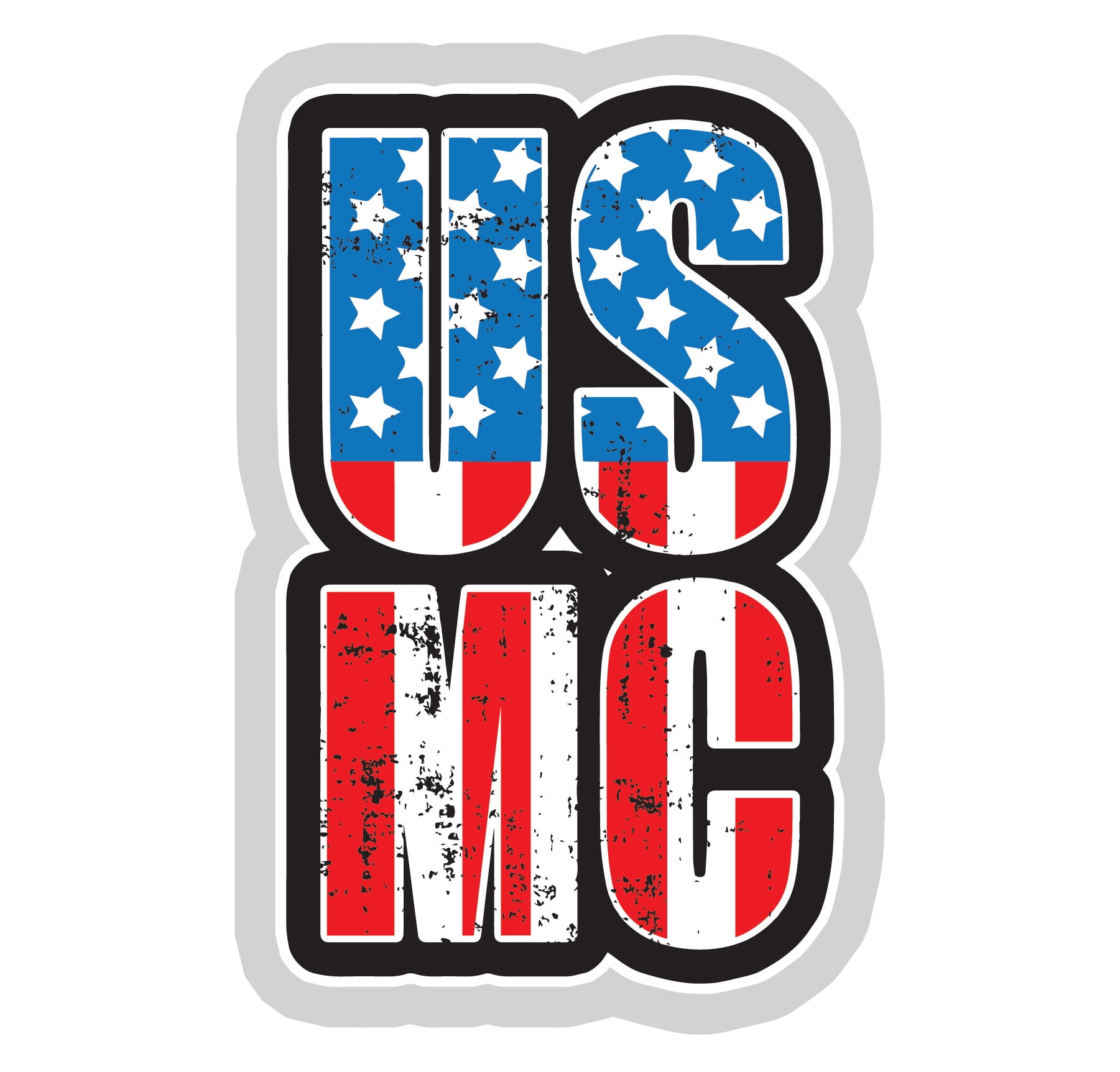 Sticker Mania USA Sticker Decals - Military Decal Set, Weather ...