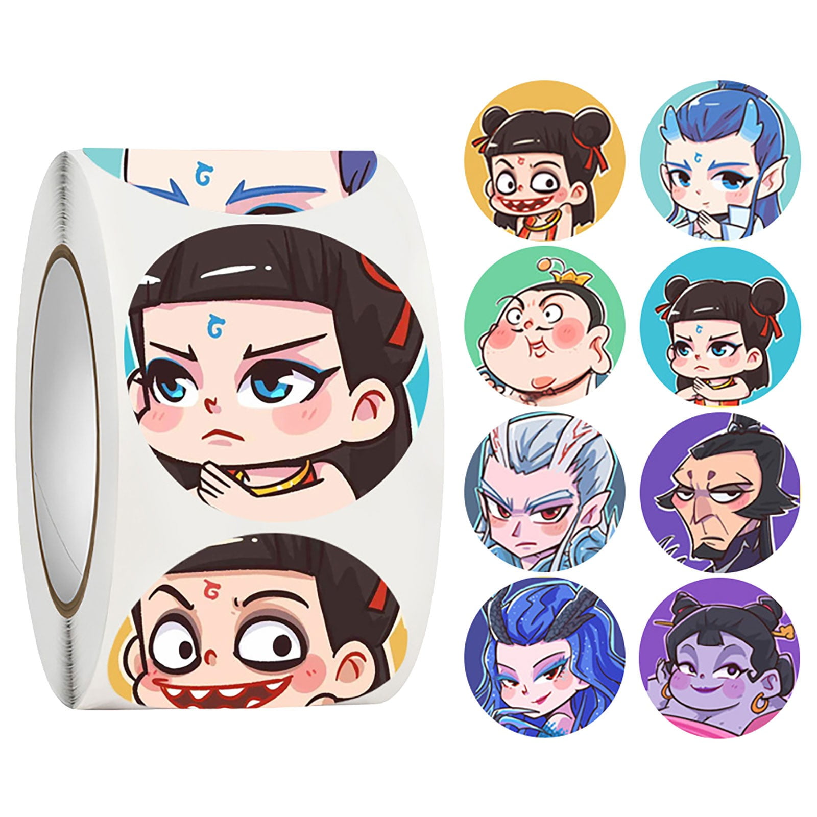 Sticker Nezha 2 Stickers Nezha Aobing Peripheral Decorative Ledger ...