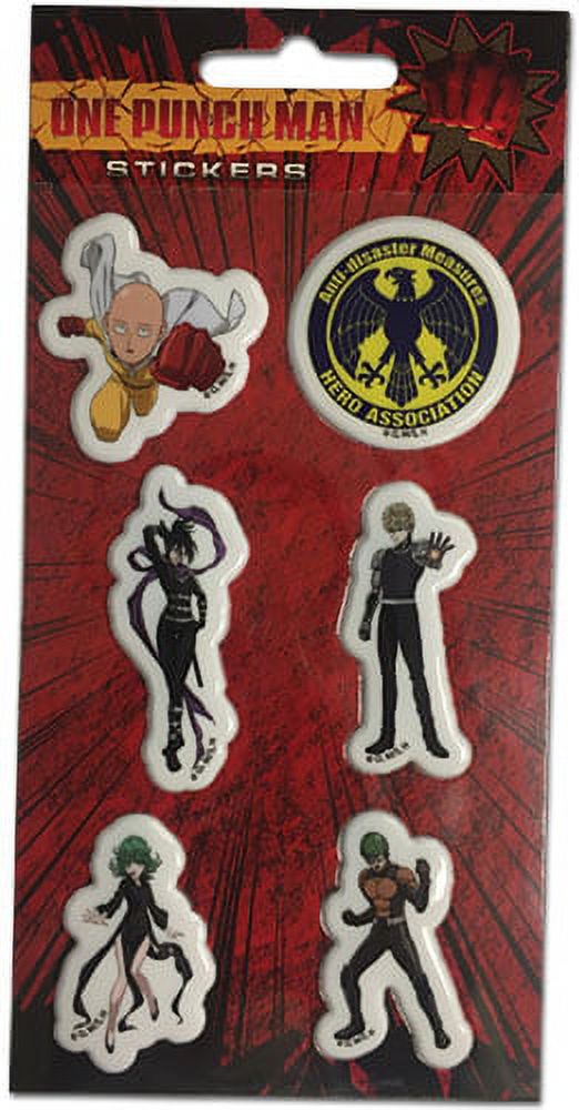 Sticker - One Punch Man - New Character Set Toy Licensed ge55499 ...