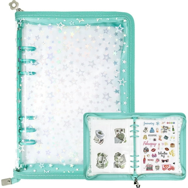 Sticker Organizer Binder - Reusable Sticker Collecting Book Storage ...