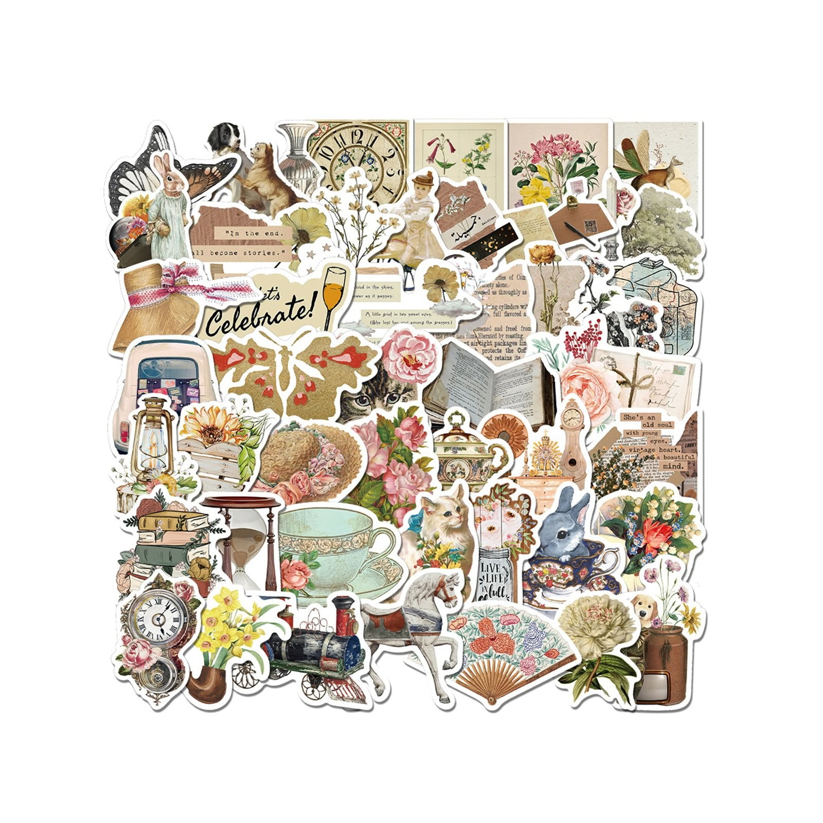 Sticker Pack for Scrapbooking Journaling and DIY Craft Projects with ...