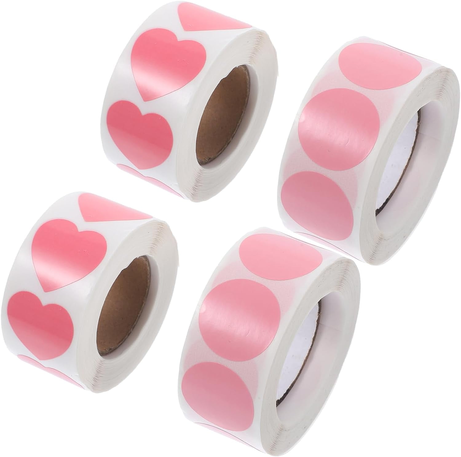 Sticker Paper 4 Rolls of Daily Use Stickers Labels Self-Adhesive Label ...