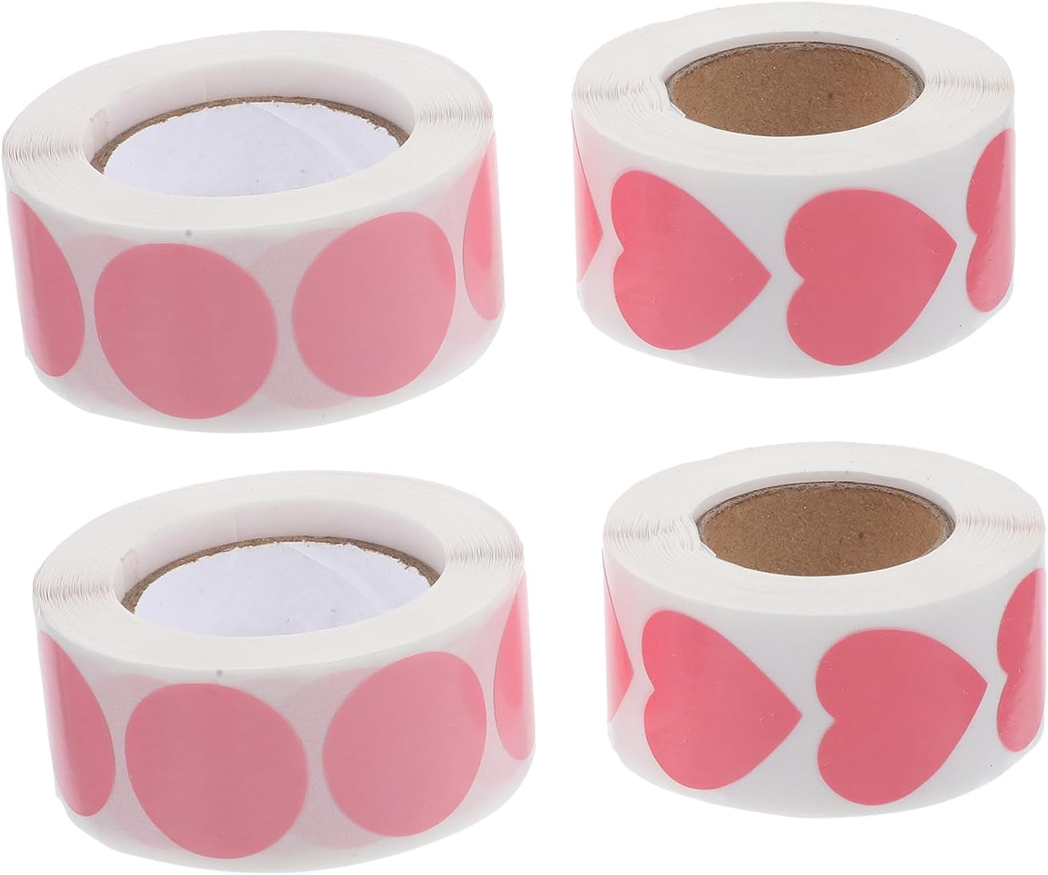 4 Rolls of Daily Use Stickers Labels Self-Adhesive Label Sealing ...