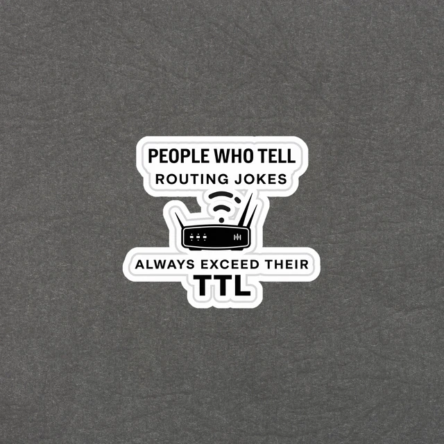 It Sticker: People Who Tell Routing Exceed Ttlphone Decal Water Bottle ...