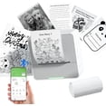 Sticker Printer - Mini Portable Printer Thermal Label Printer with 1 ...