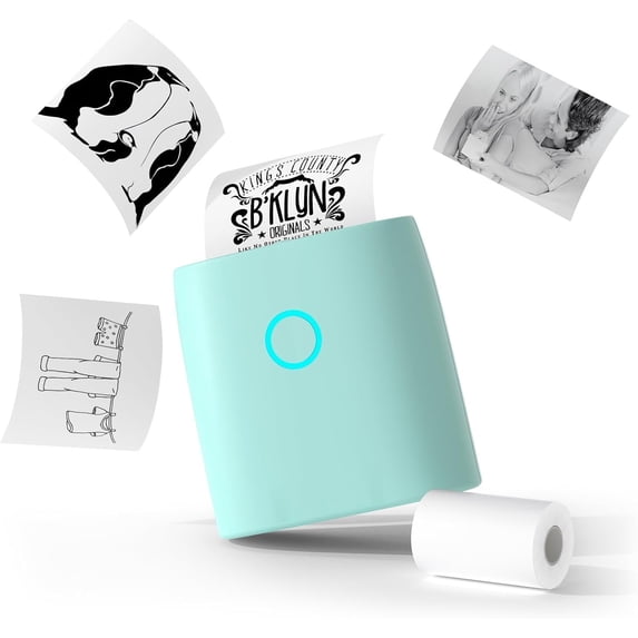 Sticker Printer, Mini Printer for , Thermal Sticker Maker Machine ...