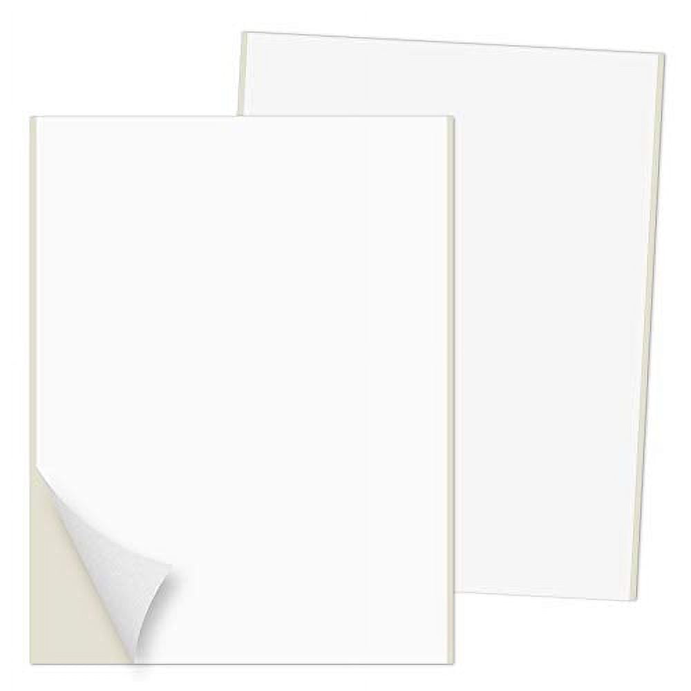 Sticker Printer Paper Shipping Labels Full Sheet with Self Adhesive ...
