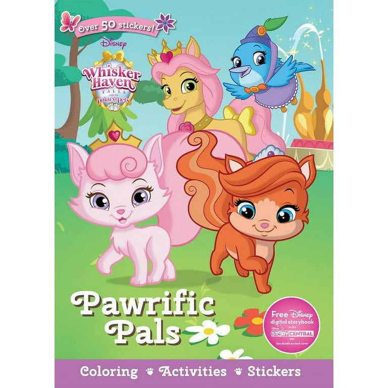 palace pets free coloring pages