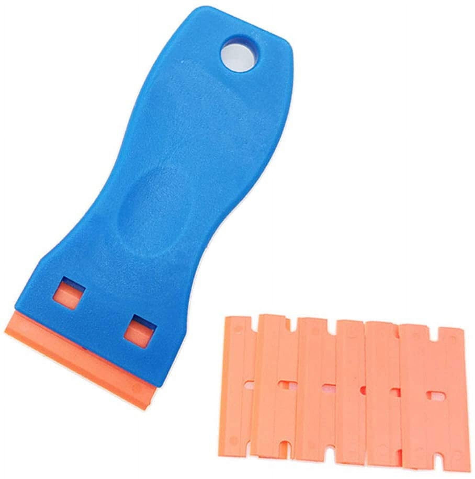 Sticker Scraper, Label Remover Tool Kit, Car Window Cleaning, Plastic ...