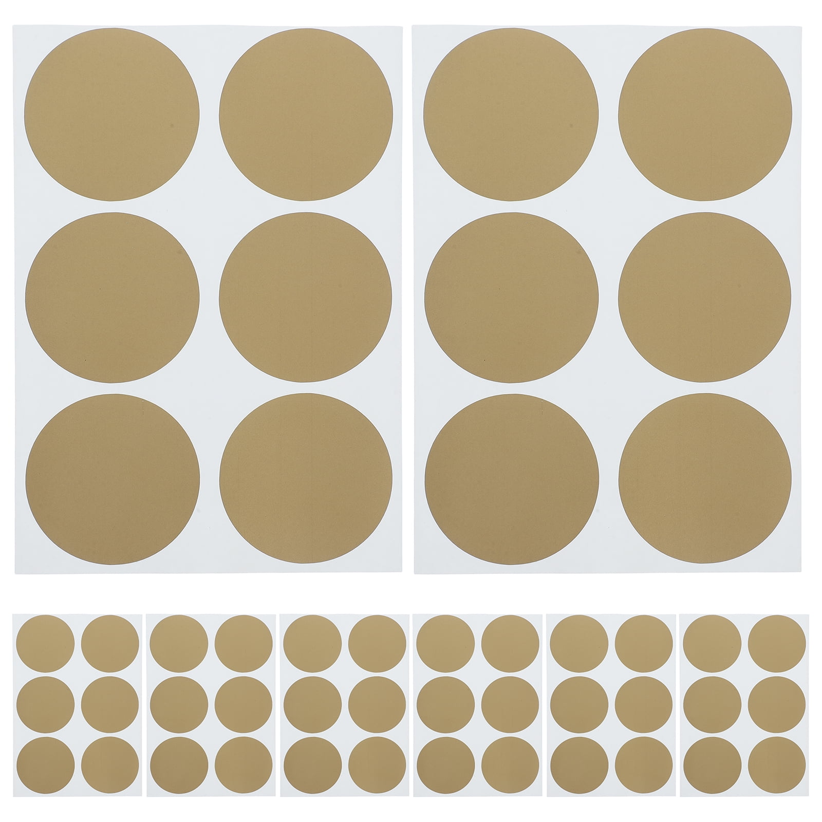Sticker Scratcher,60Pcs Create Your Own Scratch Off Cards With Round ...