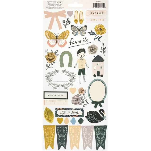 Sticker Sheet - Heritage - Maggie Holmes - Walmart.com