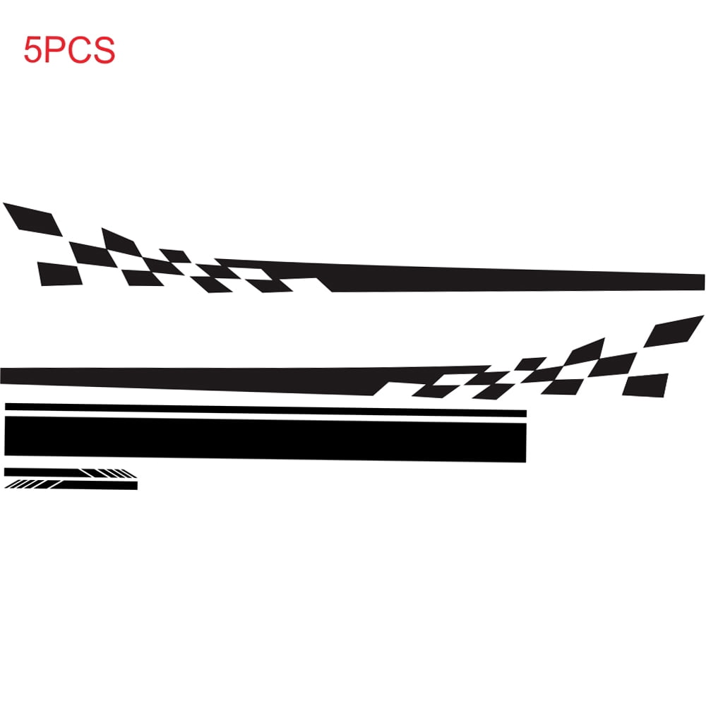 Sticker,Side Door Body Decal Sticker Decals Car Side Door Body Rearview ...