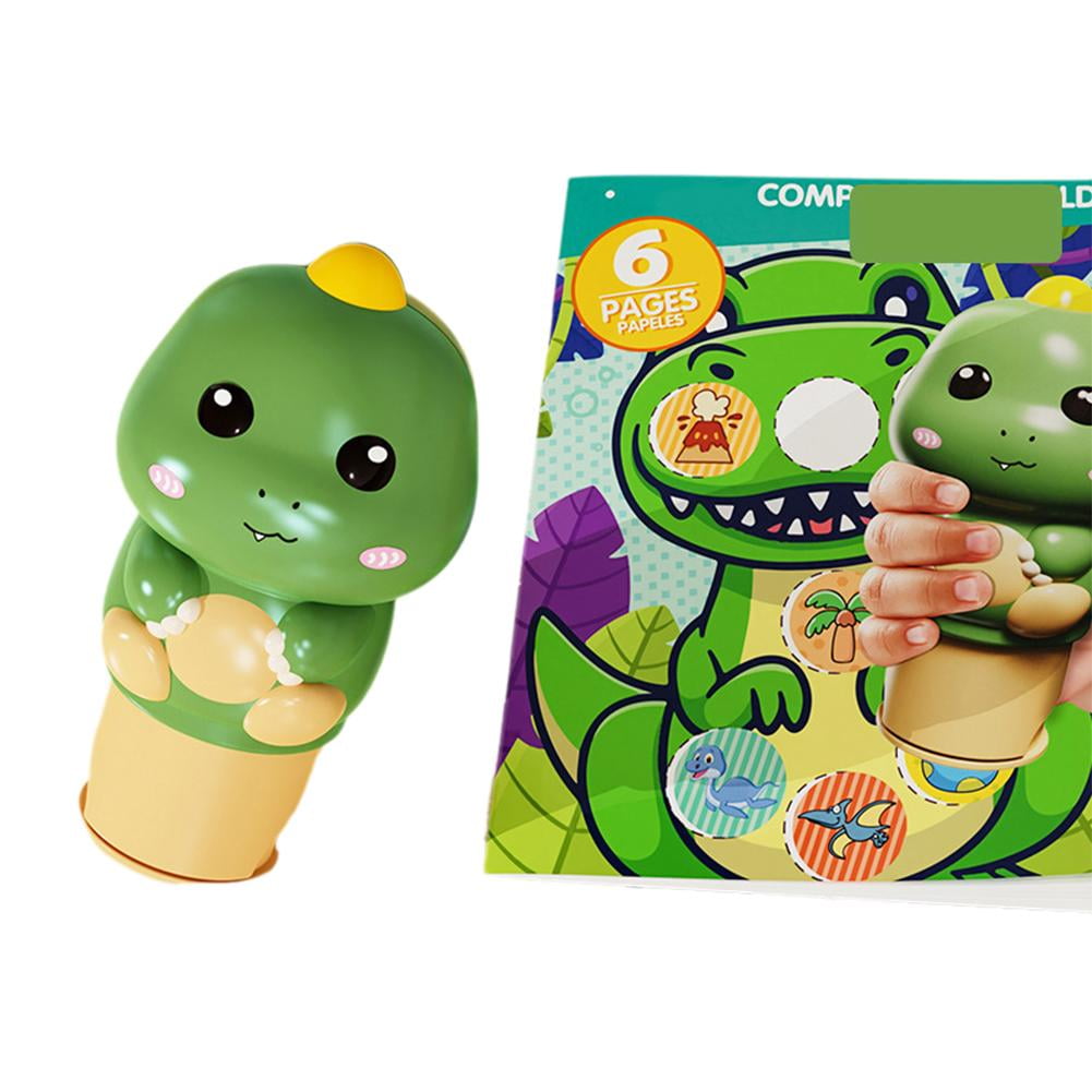 Sticker Stamper Arts and Crafts Activity Pad with 100 Stickers ...