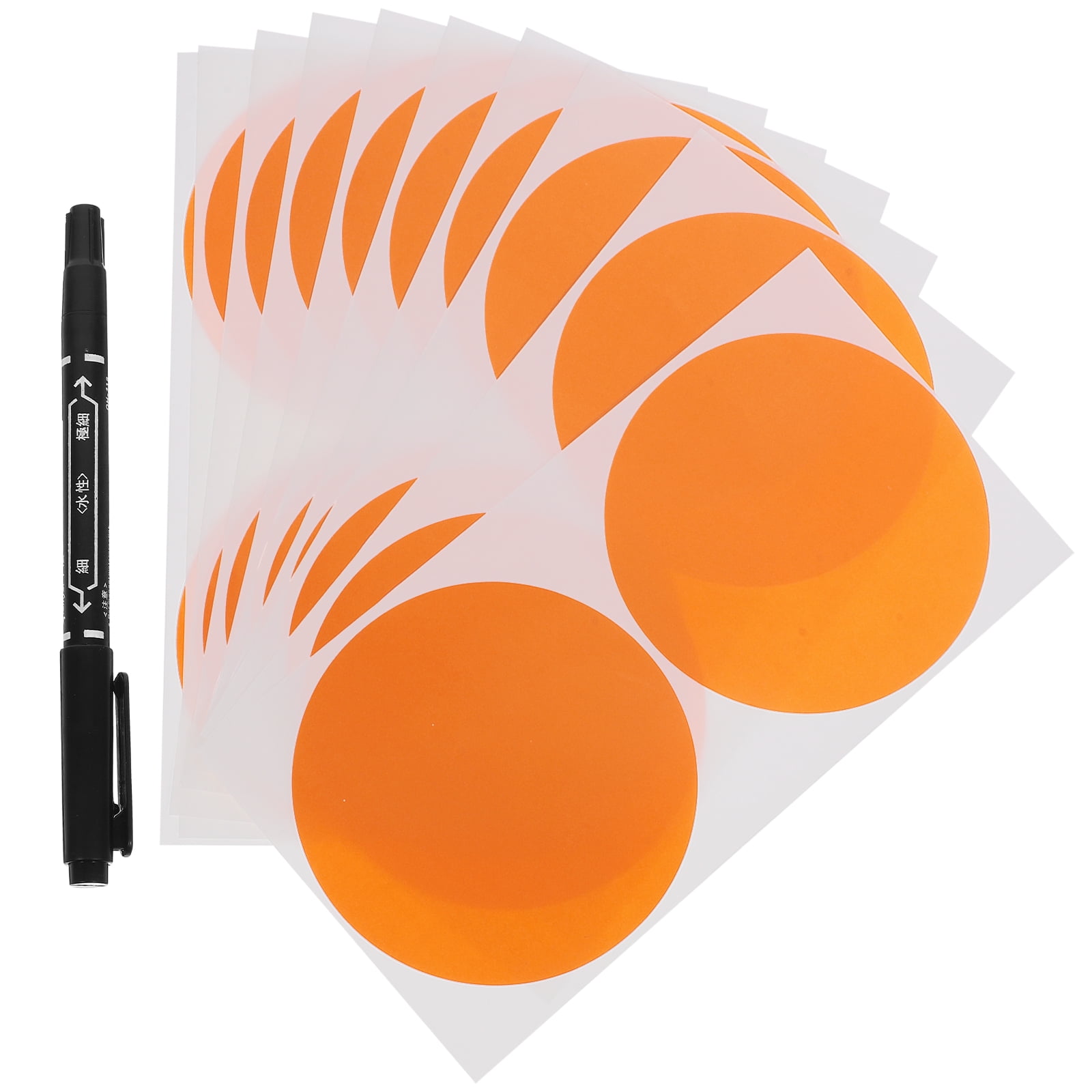 Sticker Stickers Adhesive Circle Label Color Coding Dot Sealing Name ...